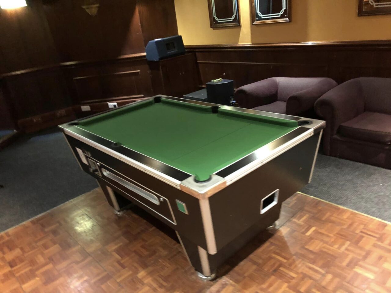 Refurbished customers pool table - Devil Gaming